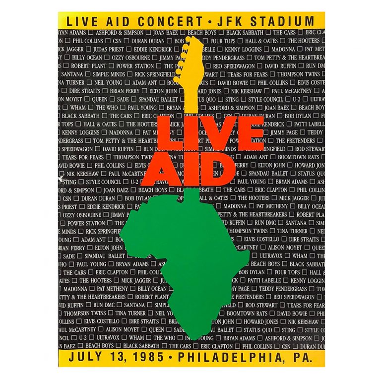 Program 1985.07.13 Live Aid, Philadelphia, PA - Zepfan