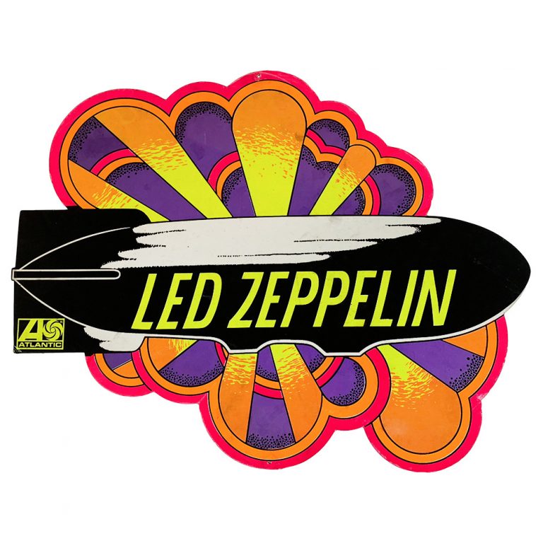 Led Zeppelin II (1969) Display, Inflatable Blimp (Germany) - Zepfan