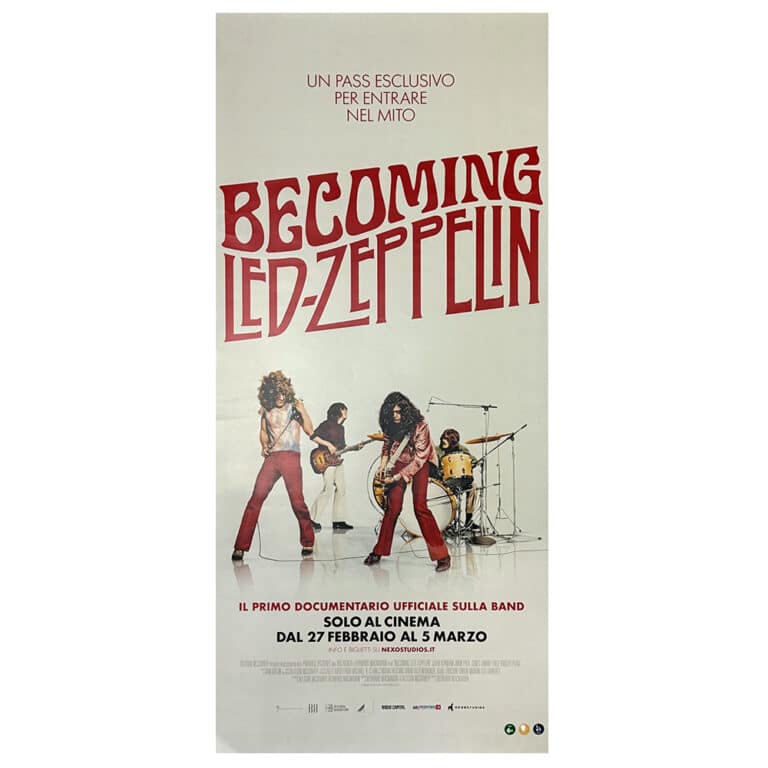 Becoming Led Zeppelin Italy Poster #1 - Zepfan